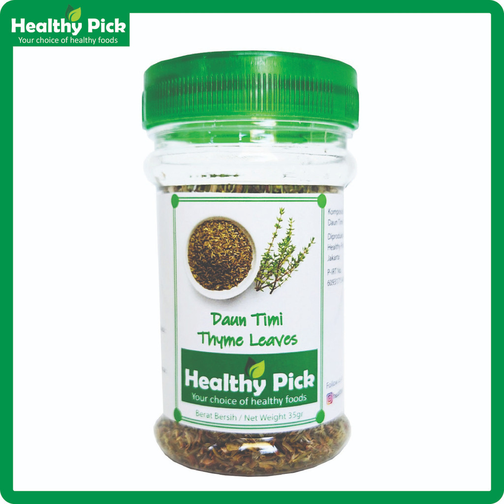 Jual Thyme Leaves / Daun Timi / Dried Thyme Leaves / Daun Timi Kering ...