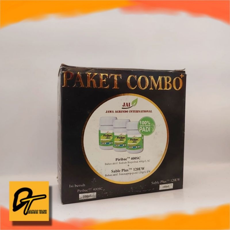 Jual Paket COMBO Herbisida Piribac 400 SC 100ml sable plus 120 EW 100ml | Shopee Indonesia