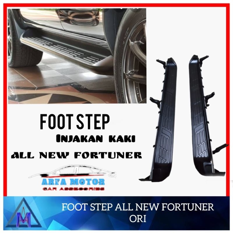 Jual Foot Step All New Fortuner VRZ Injakan Samping All New Fortuner ...