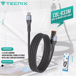 Jual Tecnix CBL-833M MICRO CBL-833L LIGHTNING CBL-833C TYPE C Kabel ...