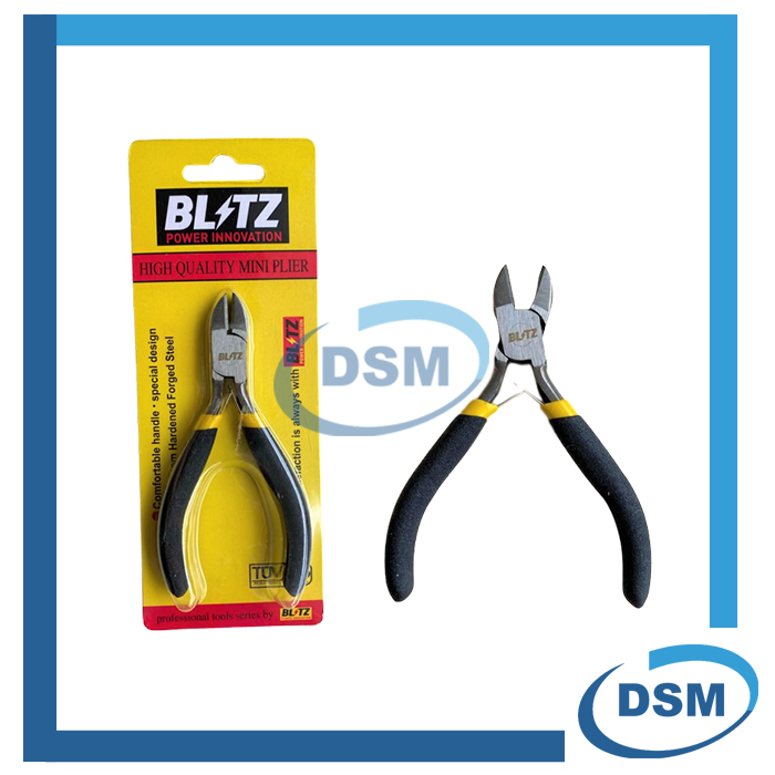 Jual BLITZ TANG POTONG 4.5" MINI JEPIT BUAYA KABEL KAWAT CUTTING PLIER ...