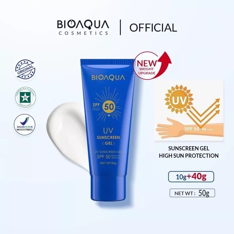 Jual BIOAQUA UV Sunscreen Essence SPF 50 PA++++ 30g | Shopee Indonesia