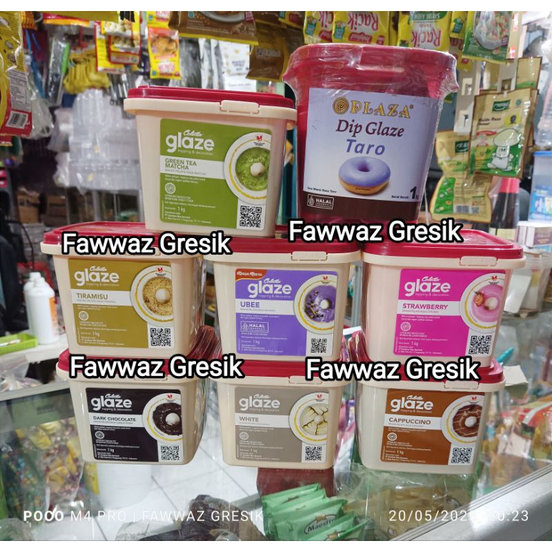 Jual GLAZE COLATTA 1kg / COLATTA DIP GLAZE / Glaze Dark Donat Collata 1 ...