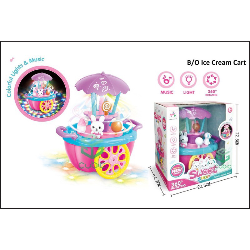 Jual Mainan Ice Cream Sweet Shop / Gerobak Es Krim | Shopee Indonesia