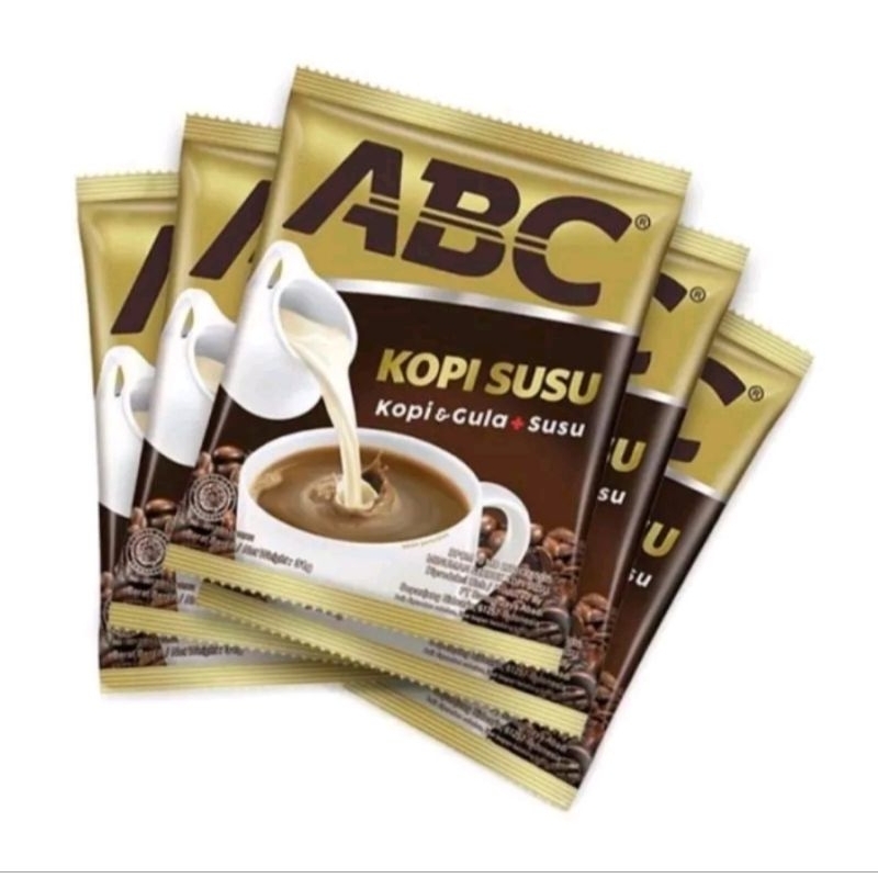 Jual Kopi ABC kopi susu sachet 30gr (isi 10 sachet) | Shopee Indonesia