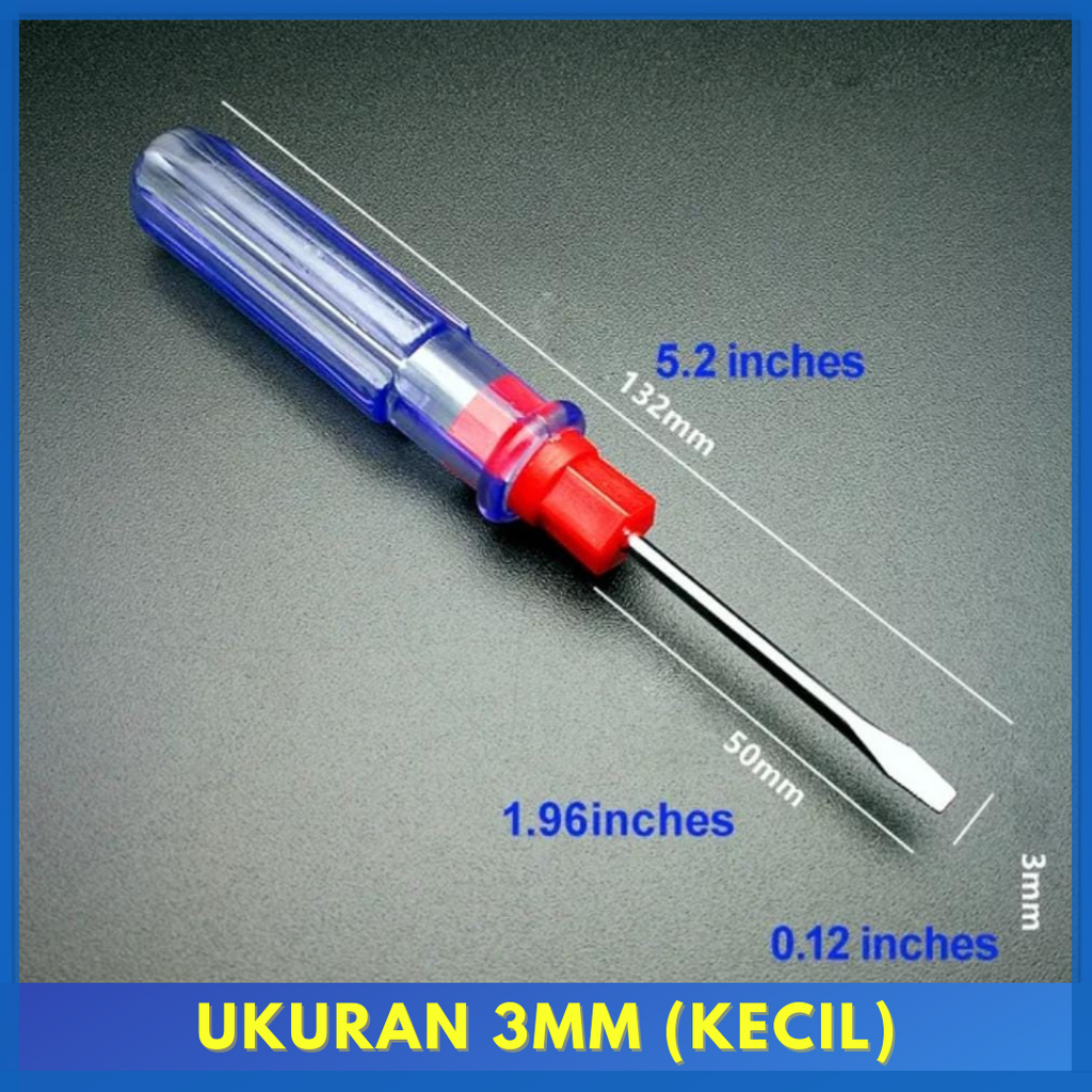 Jual Obeng Bolak Balik Plus Minus Min Panjang Magnet 3mm 5mm 6mm / Set ...