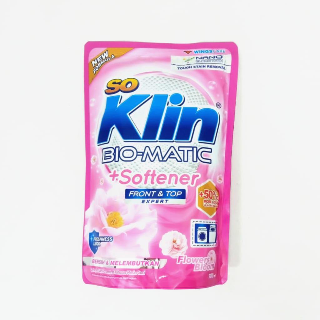 Jual Soklin Detergent Liquid Biomatic Front Load 700Ml | Shopee Indonesia