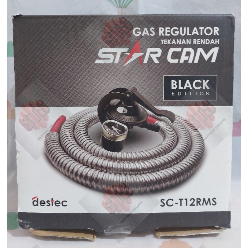 Jual Regulator STARCAM SC-23MSS/SC-T12RMS supreme regulator gas dengan ...