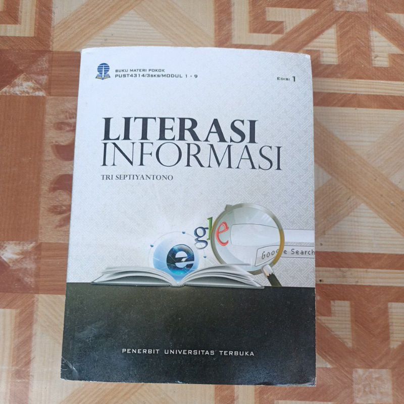 Jual ORIGINAL LITERASI INFORMASI EDISI 1 : UNIVERSITAS TERBUKA | Shopee ...