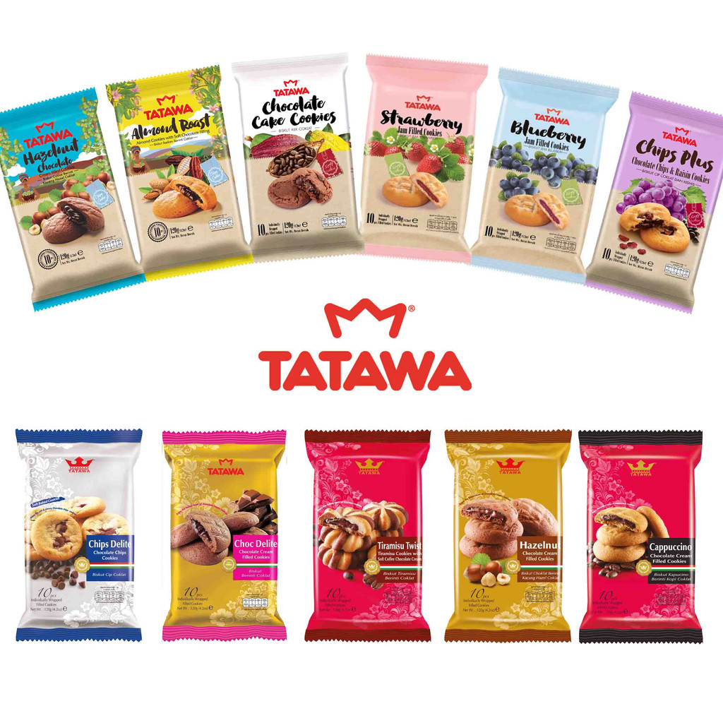 Jual Tatawa Cookies with Soft Chocolate Filling 120g | Shopee Indonesia