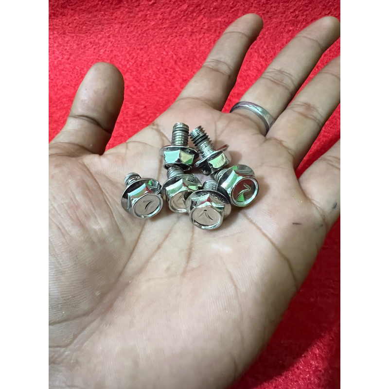 Jual BAUT CHROME TUTUP RANTE RX KING & SCORPIO | Shopee Indonesia