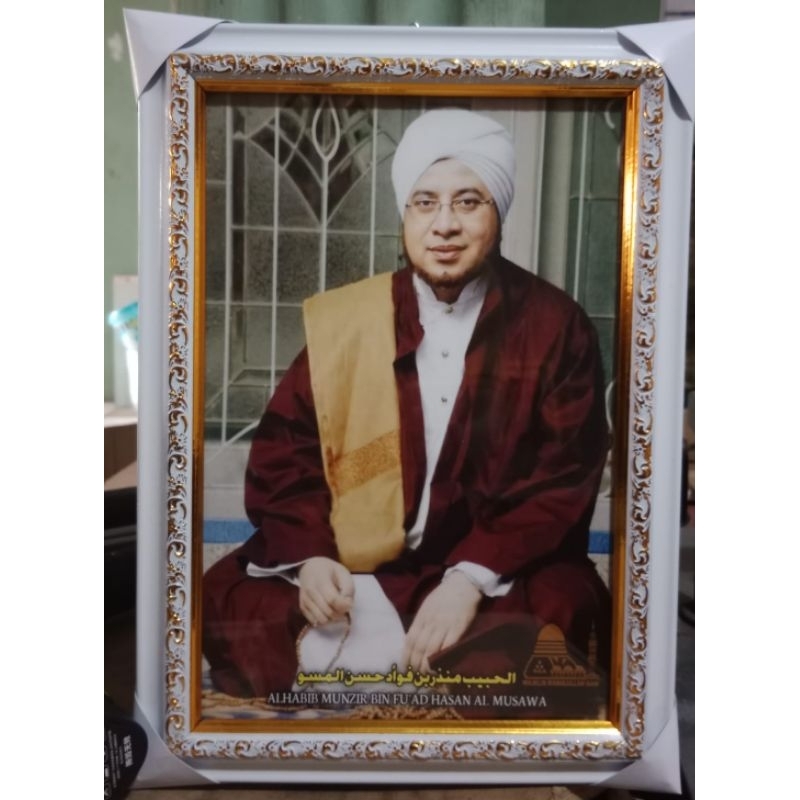 Jual Bingkai Kacca Habib Munzir UK 10R, 12R, 16R | Shopee Indonesia