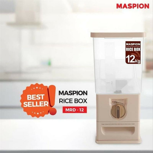 Jual Rice Box Maspion MRD 12 Kg / EX 12 TEMPAT BERAS kapasitas 12kg ...