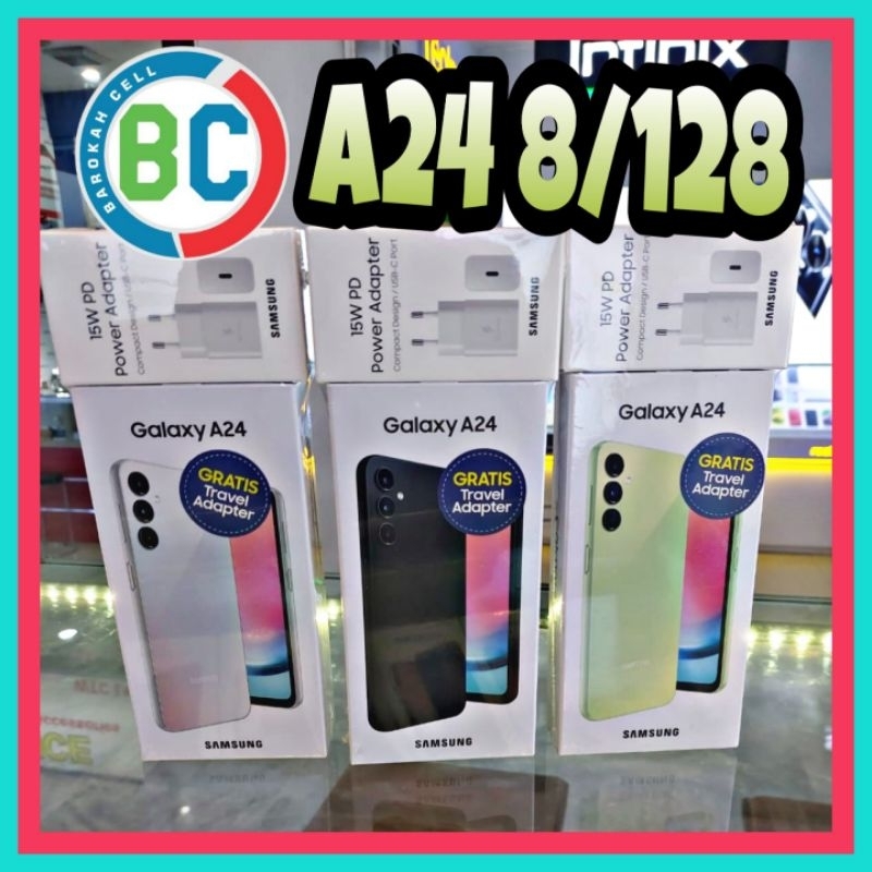 Jual Samsung A24 8/128 Garansi Resmi 1 Tahun | Shopee Indonesia