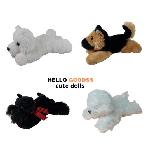 Jual BONEKA ANJING HUSKY PUTIH / POODLE PUTIH / GERMAN SHEPHERD ...