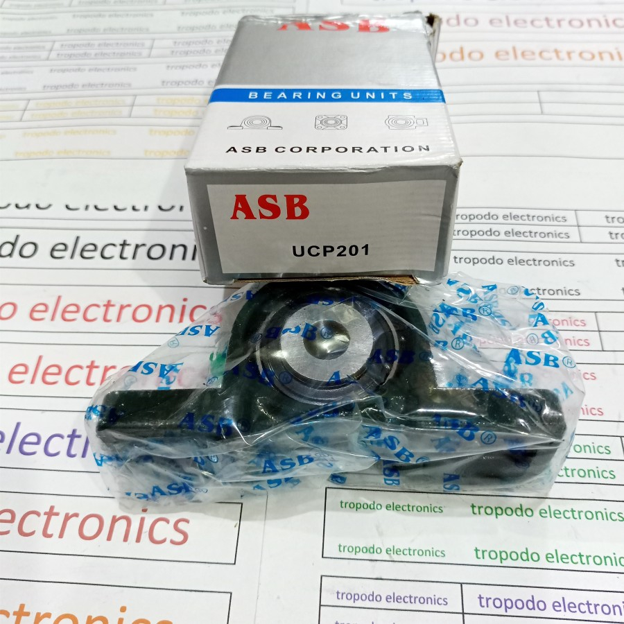 Jual Pillow block bearing unit UCP 201 merk ASB | Shopee Indonesia