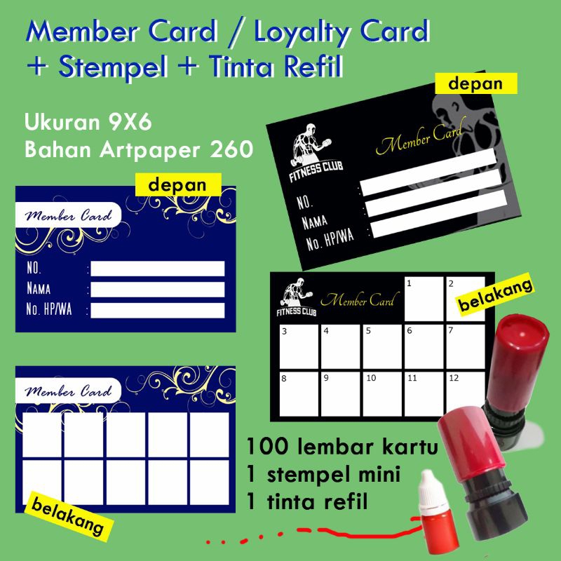 Jual Kartu Member/loyalty card | Shopee Indonesia