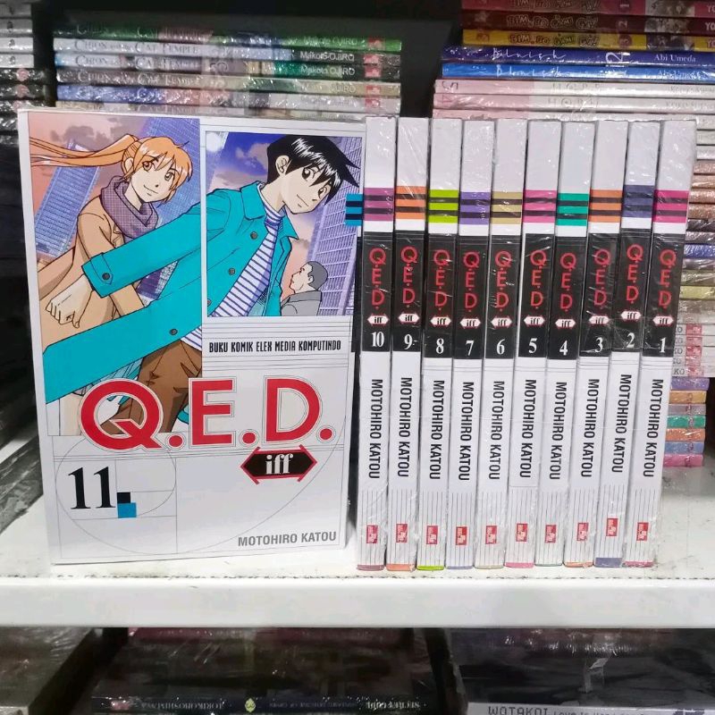 Jual komik QED IFF vol 1-11 OG | Shopee Indonesia