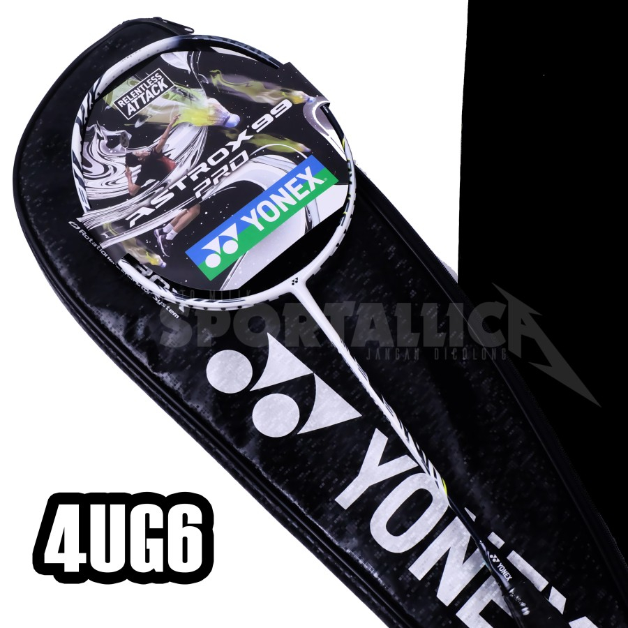 Jual Raket Badminton Yonex Astrox 99 Pro White Tiger 4UG6 | Shopee Indonesia
