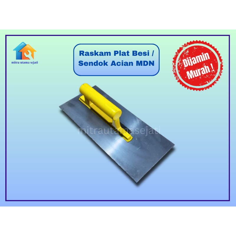 Jual roskam raskam plat besi / plester plaster tembok / sendok acian ...