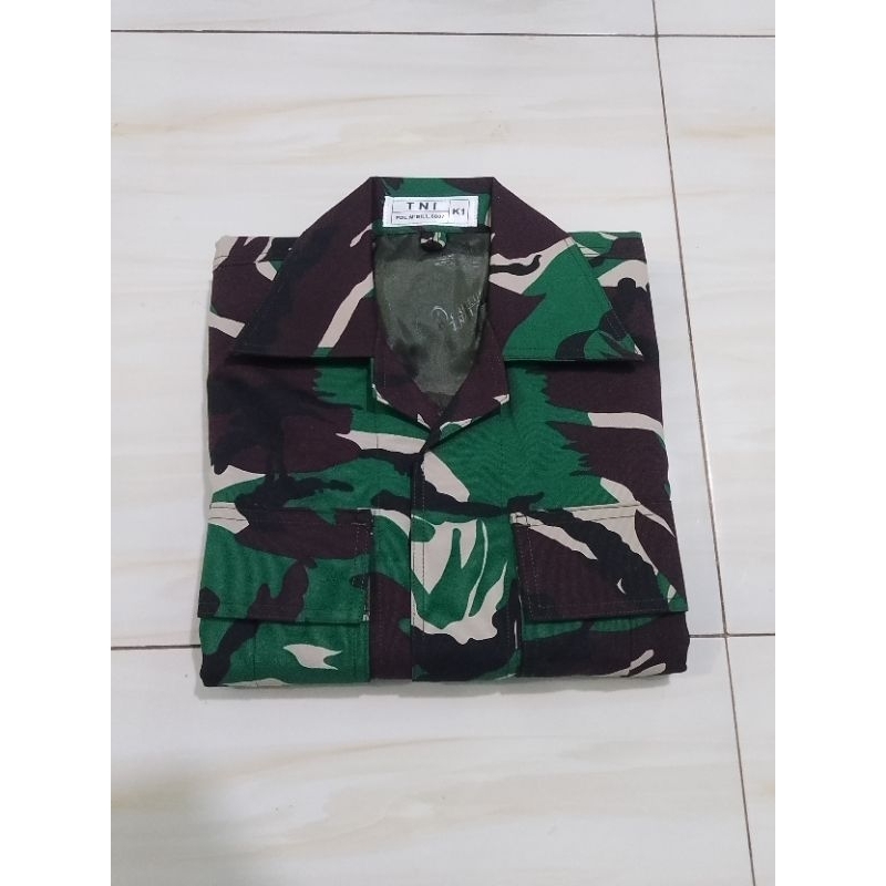 Jual Seragam PDL TNI-AL AD AU Bahan Velbed Woll Berkualitas Premium Anti Air | Shopee Indonesia