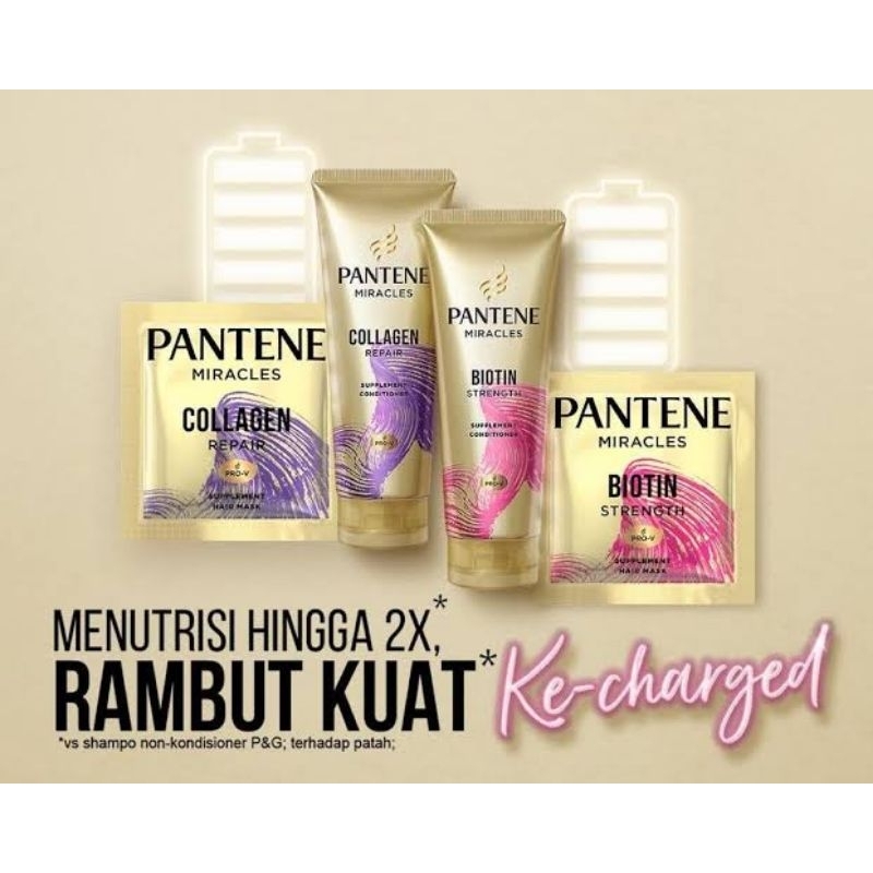 Jual Pantene Conditioner 3 minute Miracle Hair Fall Control Total ...