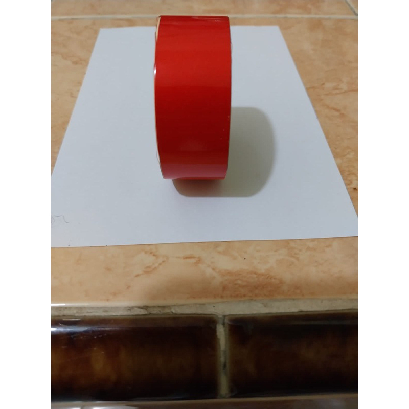 Jual list roll merah lebar 2cm panjang 5 meter list merah 2 cm ...