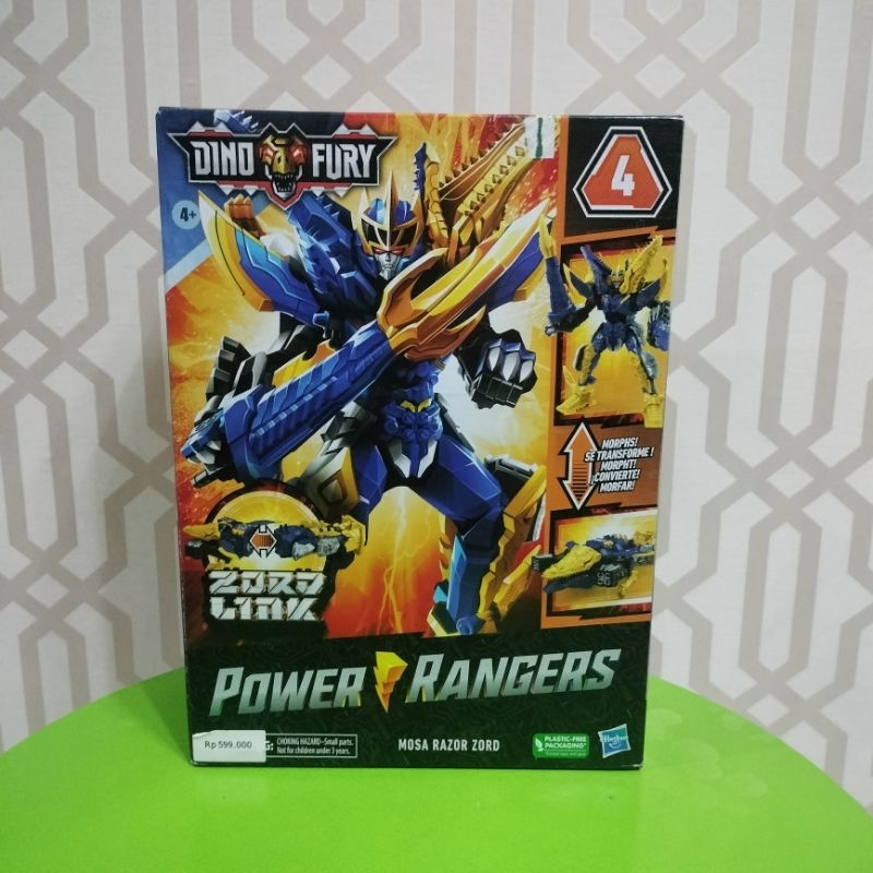 Jual Power Rangers Dino Fury Mosa Razor Zord Hasbro | Shopee Indonesia