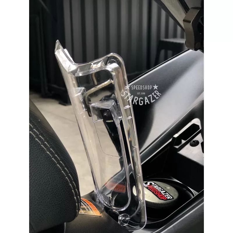 Jual Cover Fuel Tank Tutup Tangki Bensin Transparan Yamaha Aerox V1 V2 ...