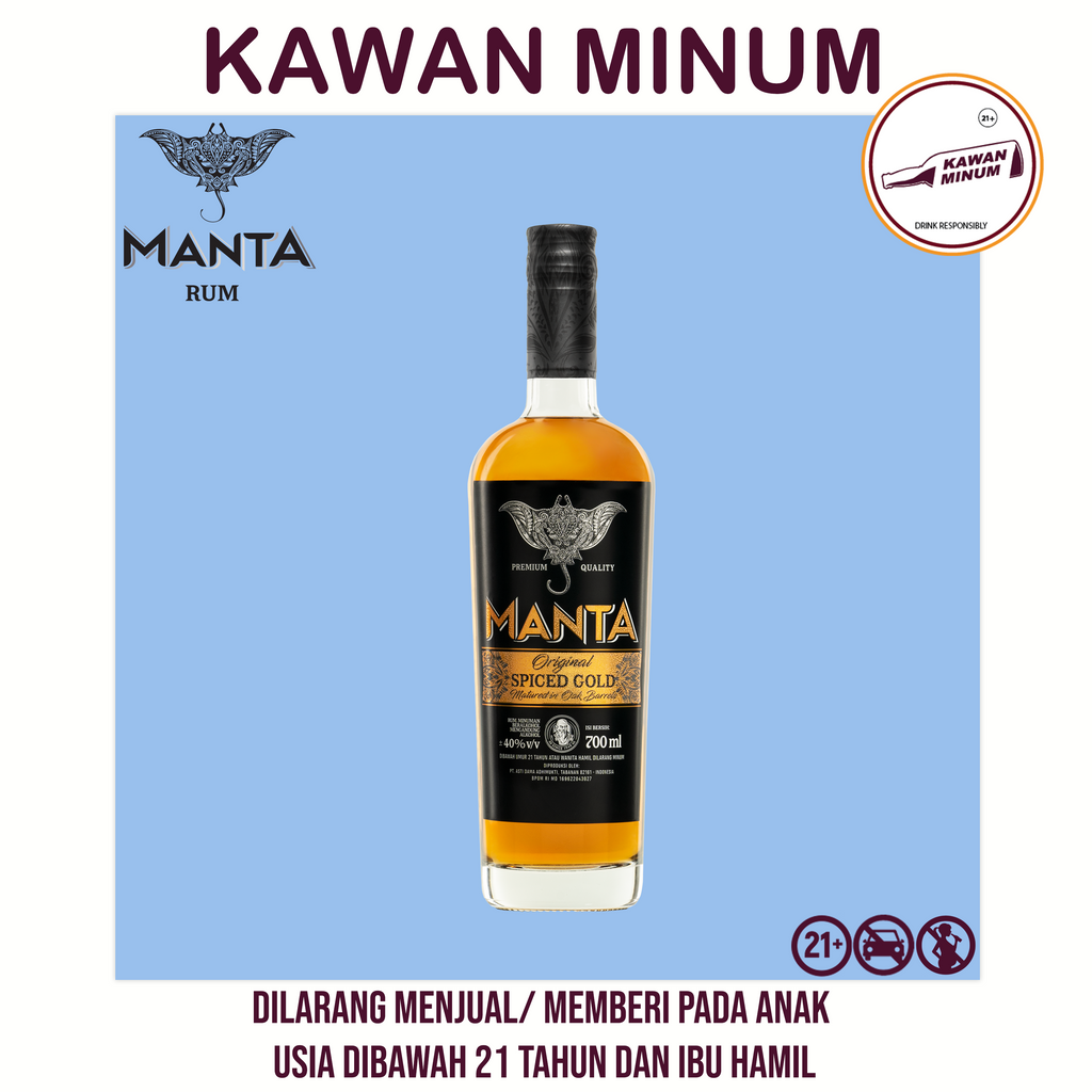 Jual MANTA Spiced Rum Minuman | Shopee Indonesia