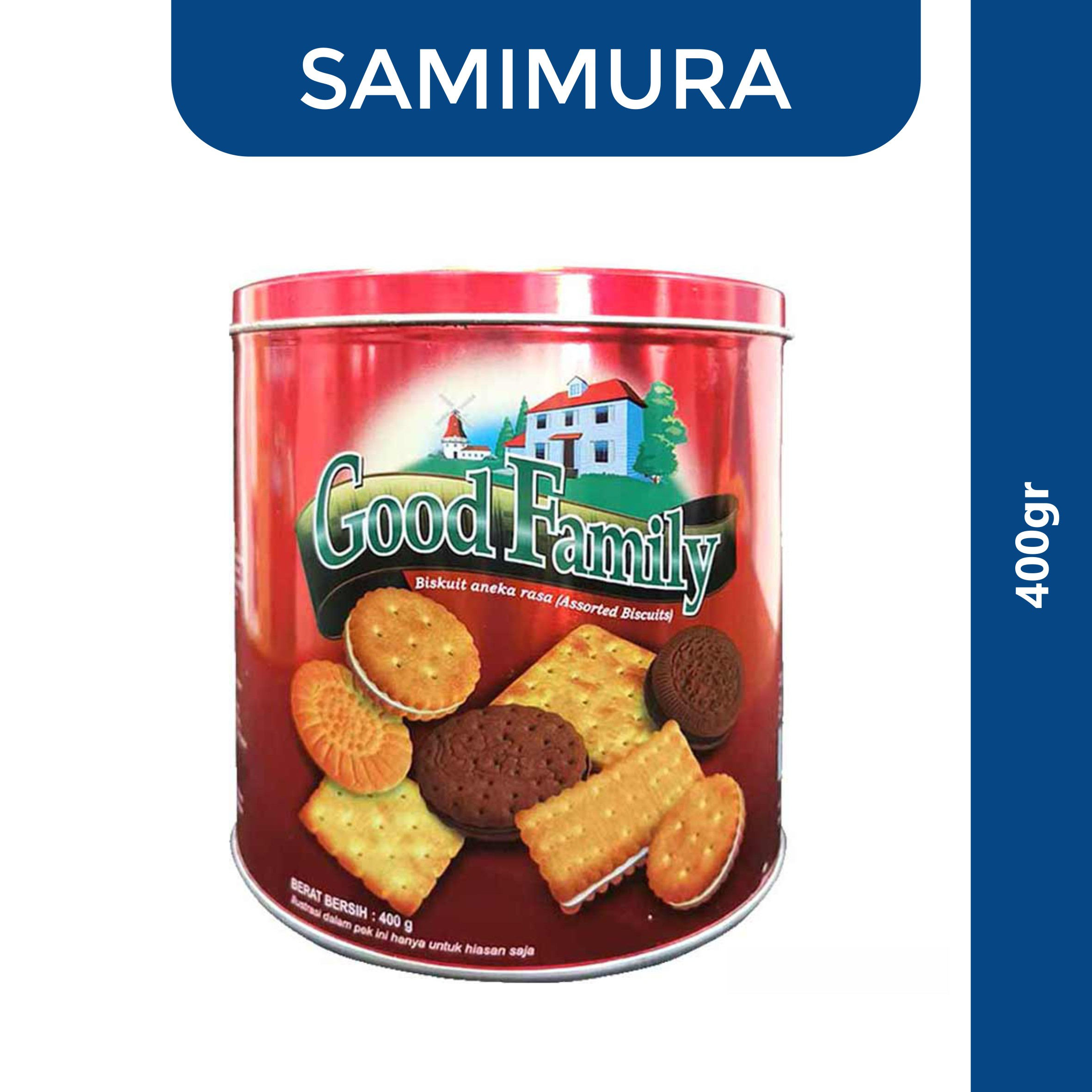Jual Good Family Biscuit Kaleng 400gr | Shopee Indonesia
