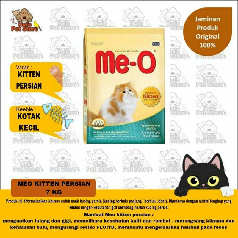 Jual MEO KITTEN PERSIAN 7 KG - dry food cat kitten | Shopee Indonesia