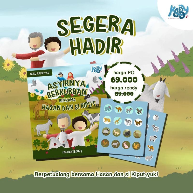 Jual [READY] Buku Boardbook Aktivitas Anak : Asyiknya Berkurban Bersama ...