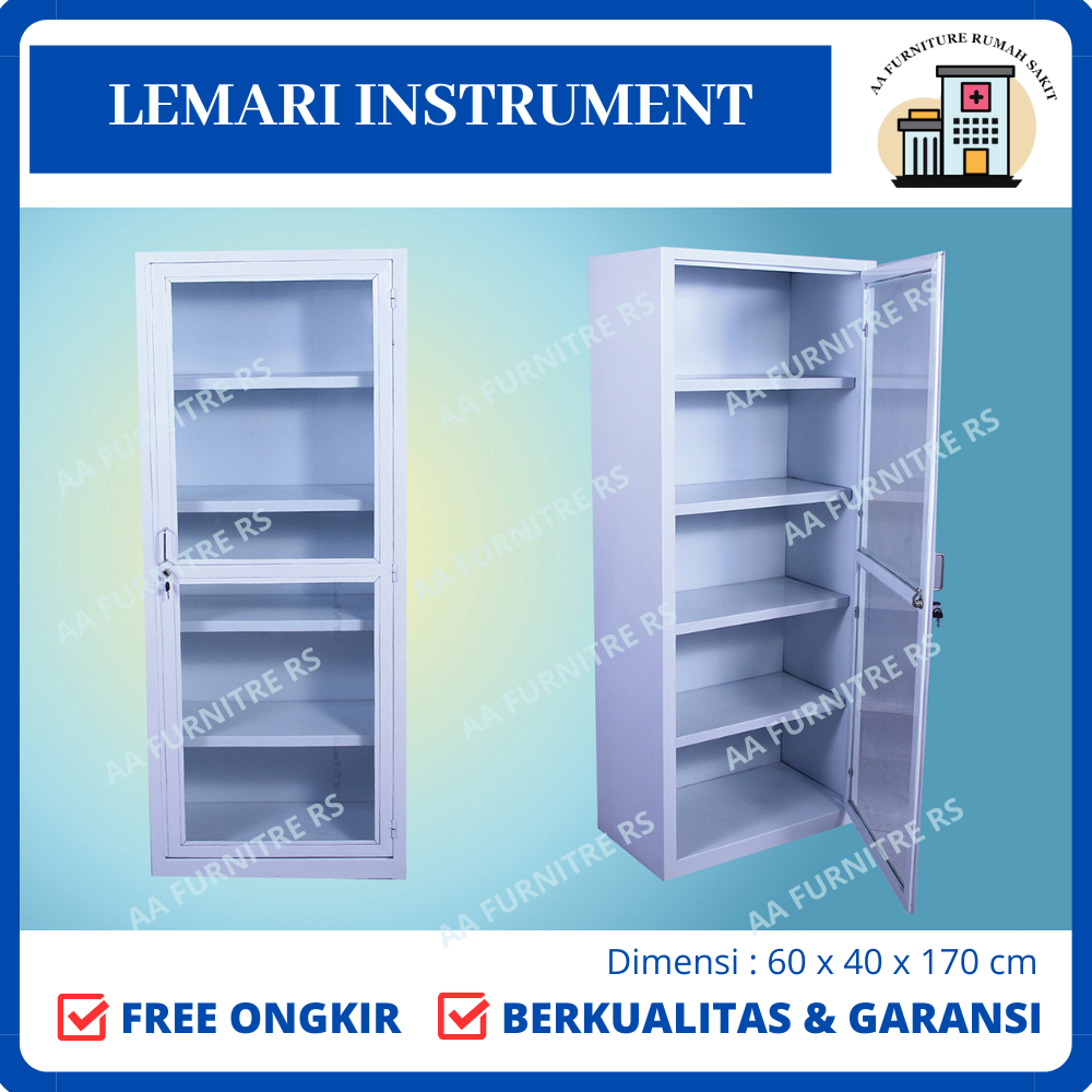 Jual Lemari Instrument 1 Pintu Lemari Obat Rumah Sakit Lemari Filling ...