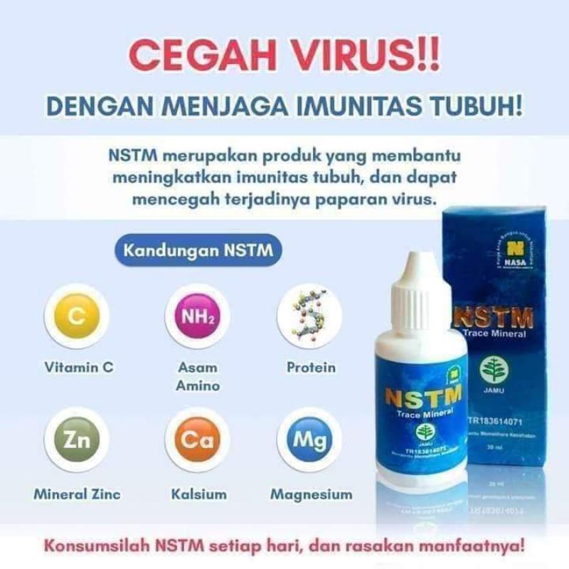 Jual NSTM NASA TRACE MINERAL | Shopee Indonesia