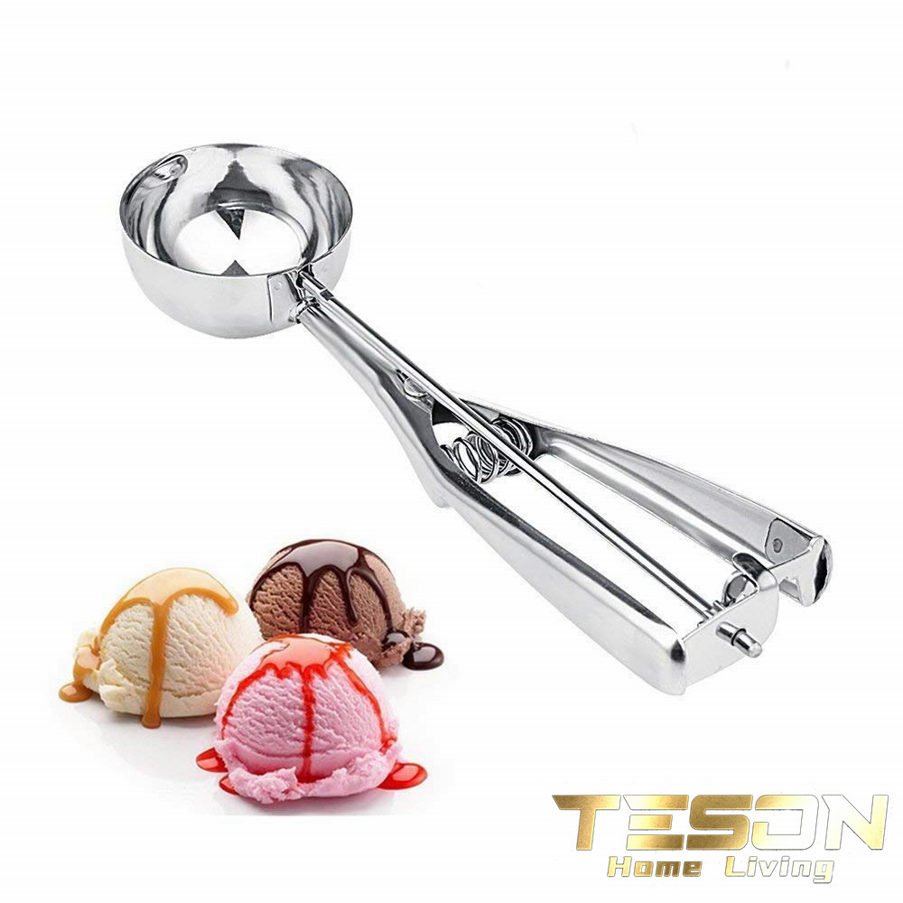 Jual Sendok Es Krim Stainless Steel Anti Karat Sekop Skop / Ice Cream ...