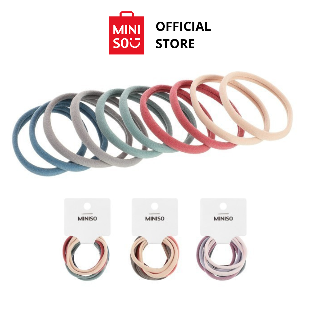 Jual MINISO Korean Style Rubber Band 8pcs | Shopee Indonesia