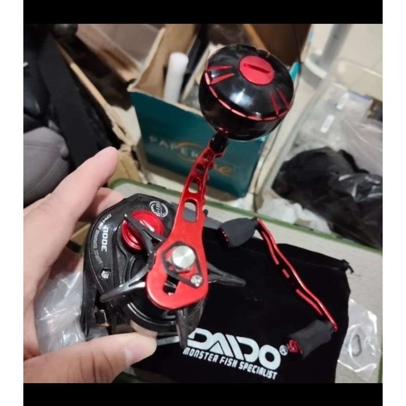 Jual reel daido king predator 300 L gen 1 atau ghost series reel ...