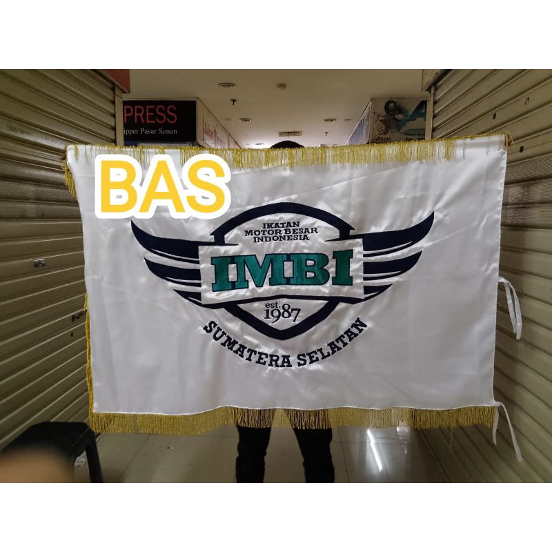 Jual BENDERA PETAKA IMBI/BENDERA CUSTOM/BENDERA BORDIR/BENDERA REQUES ...