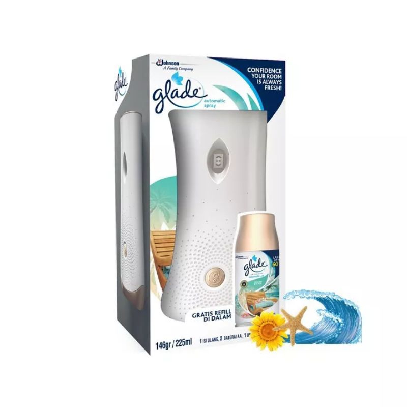 Jual Glade Automatic Device Mesin + Refill + Baterai | Shopee Indonesia