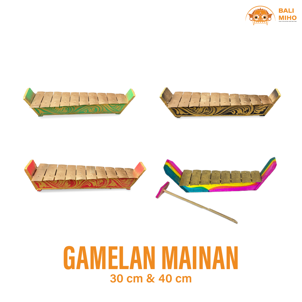Jual Mainan Gamelan Bali - Xylophone - Gangsa Mini - Mainan Tradisional ...