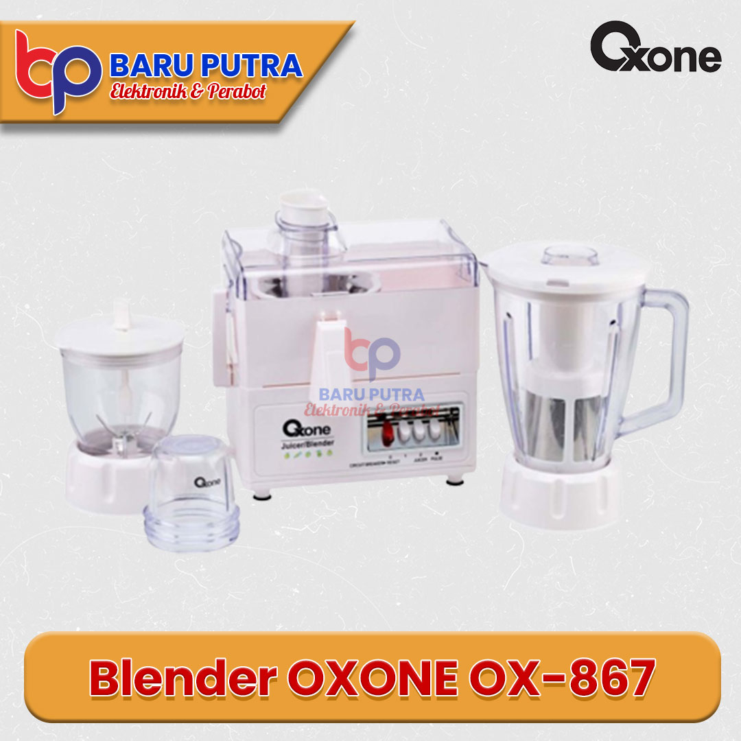 Jual BLENDER JUICER CHOPPER OXONE 4 IN 1 BLENDER OX 867 OX-867 OX867 ...