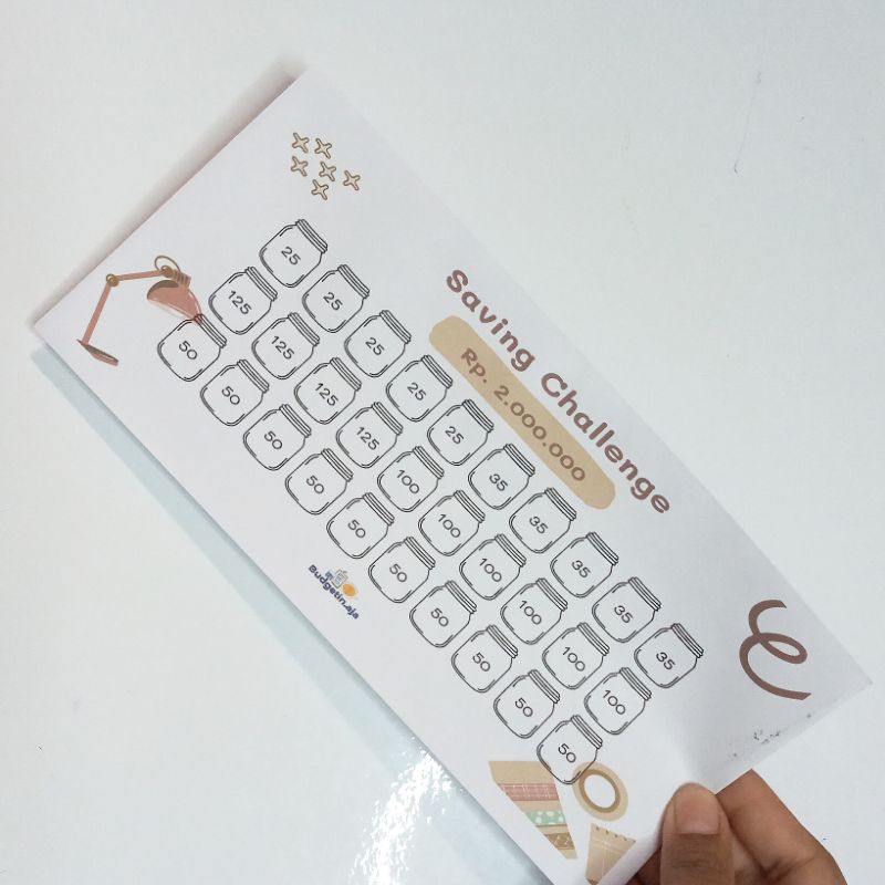 Jual Amplop Nabung Saving Challenge | Shopee Indonesia