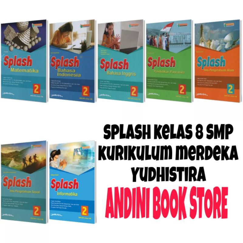 Jual BUKU SPLASH YUDHISTIRA KELAS 8 SMP/MTs KURIKULUM MERDEKA | Shopee Indonesia