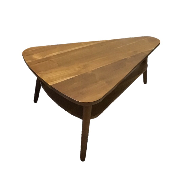 Jual Meja Tamu Kayu Jati Bentuk Segitiga | Shopee Indonesia