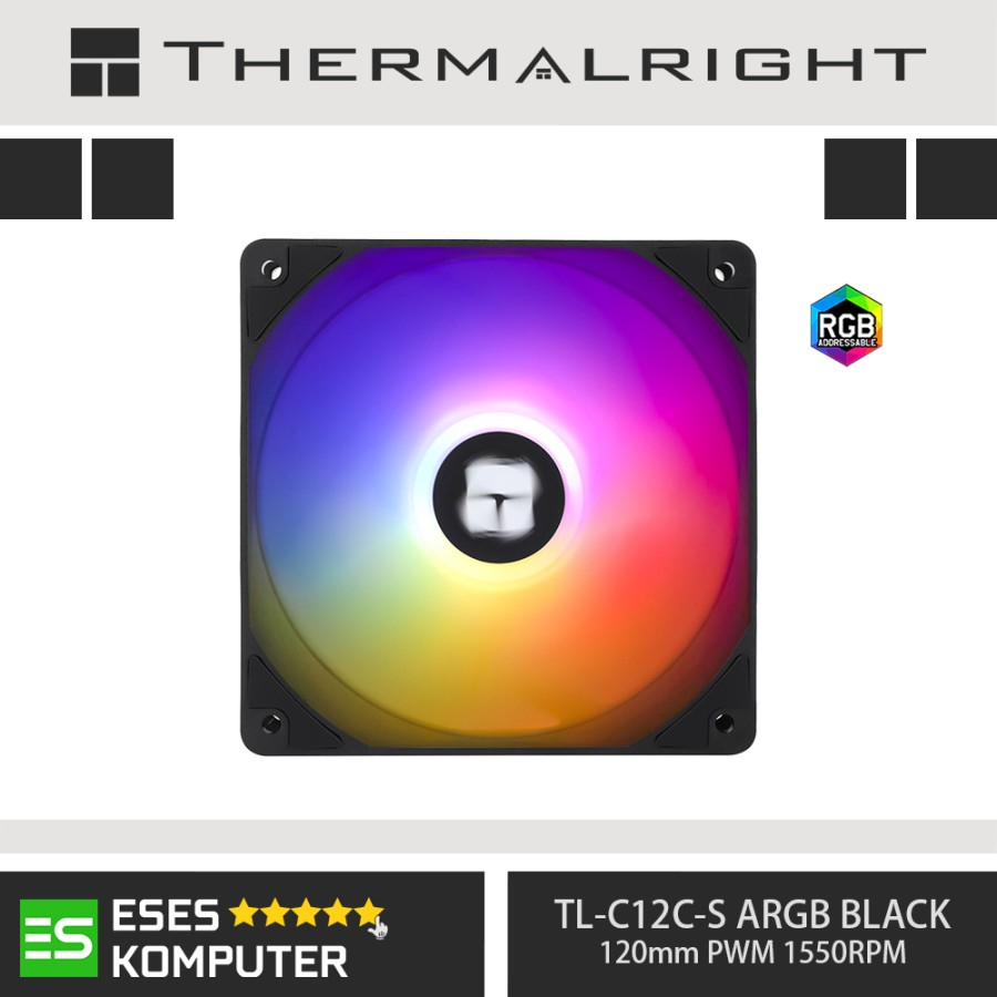 Jual Fan THERMALRIGHT TL-C12C-S ARGB PWM | 120mm (BULK PACKAGE ...