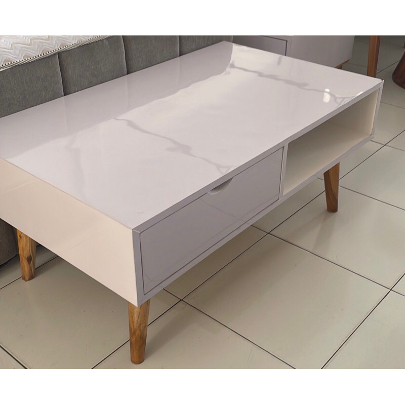 Jual Meja Tamu Minimalis Finishing HPL Solid | Shopee Indonesia