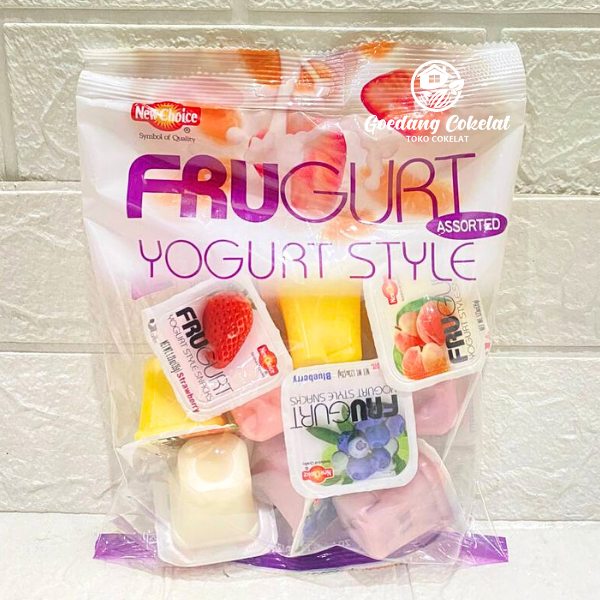Jual New Choice Frugurt Yogurt Yoghurt Style 330gr Assorted / Jelly ...