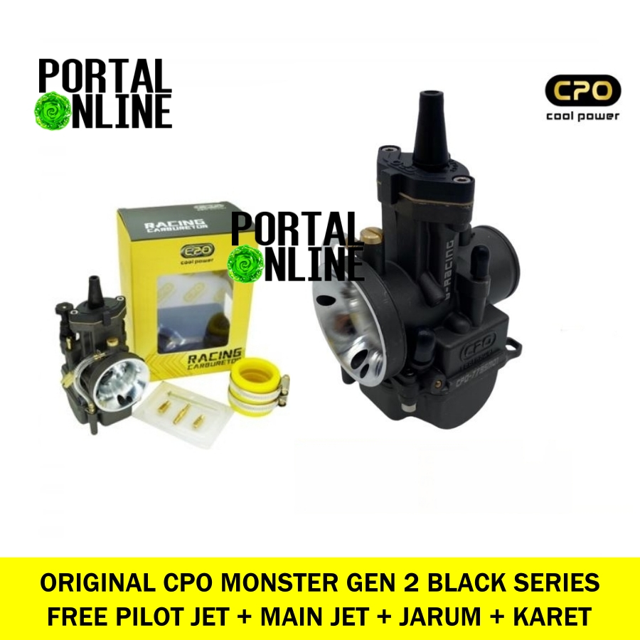 Jual [ BISA COD ]KARBURATOR CPO RACING - BLACKVIPER ORIGINAL PWK 24 26 28 30 32 34 SERIES BB ...