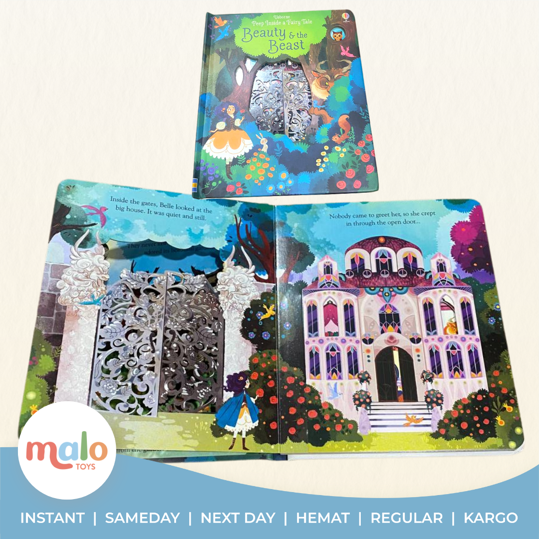 Jual MALOTOYS - USBORNE PEEP INSIDE Lift the Flap LTF Buku Edukasi ...